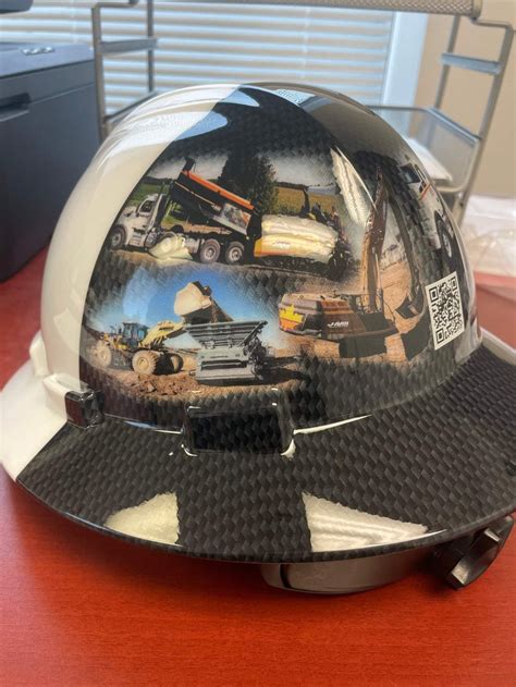 Custom Wrap Hard Hats With Company Images And Logos
