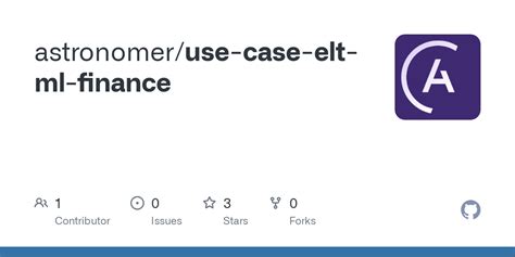 Github Astronomer Use Case Elt Ml Finance