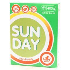 Sunday Стиральный порошок 400 г Для цветных тканей - купить с доставкой ...