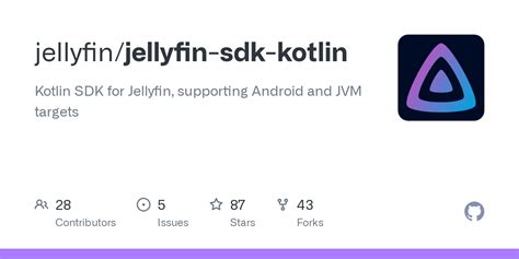 Jellyfin Sdk Kotlindocsindexmd At Master · Jellyfinjellyfin Sdk
