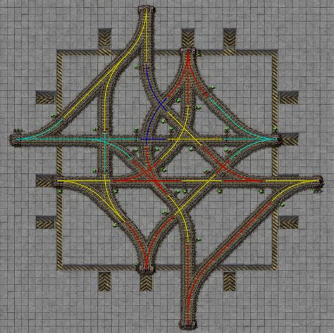 Weird Intersection R Factorio