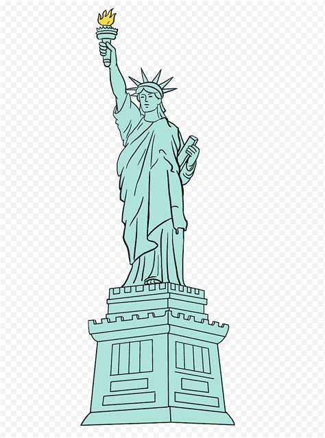 Ilustracion De Estatua De Dibujos Animados De La Libertad Y Mas Images