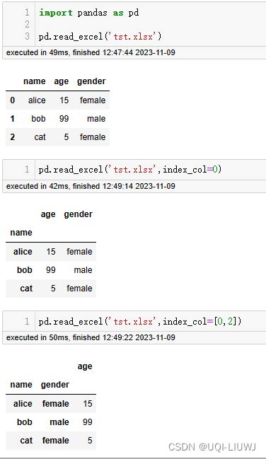 pandas笔记读写excel pands读取excel数据 CSDN博客