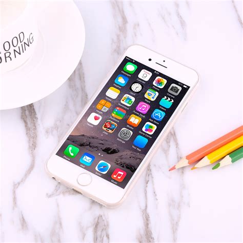 Sunsky สำหรับ Iphone 6 Plus และ 6s Plus เนื้อคาร์บอนไฟเบอร์เคสฝาหลัง