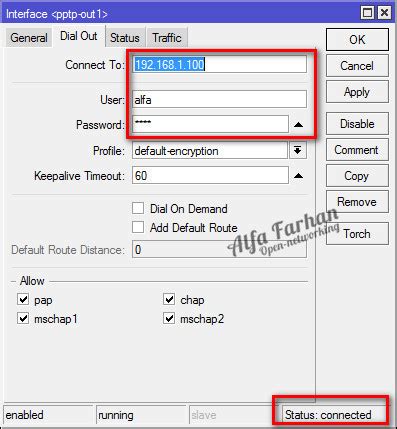 Lab 44 MikroTik PPTP Tunnel Open Networking Lab 44 MikroTik PPTP Tunnel Open Networking