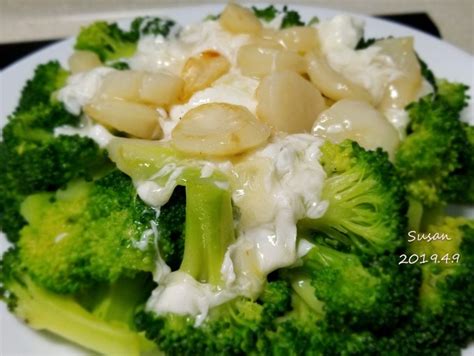帶子滑蛋白西蘭花食譜做法 Susan Wu的Cook1Cook食譜分享