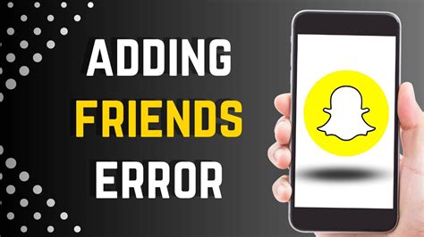 How to FIX Adding Snapchat Friends not Working - YouTube