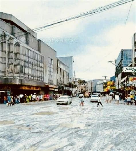 Taga Magsaysay Drive In Olongapo After The Mount Pinatubo June 1991