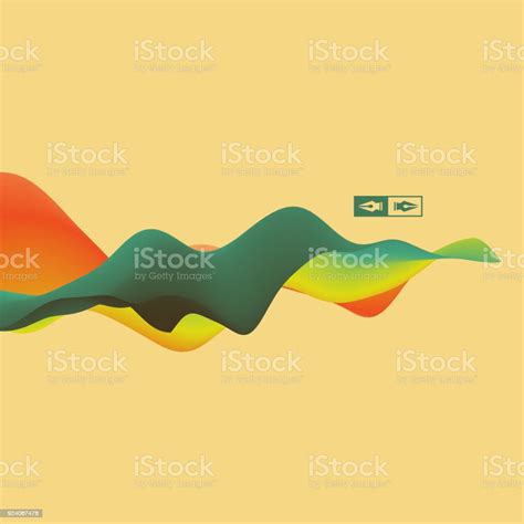 3d 물결 모양 배경입니다 동적 효과입니다 추상적인 벡터 일러스트입니다 디자인 서식 파일입니다 현대적인 패턴입니다 3차원 형태에 대한 스톡 벡터 아트 및 기타 이미지