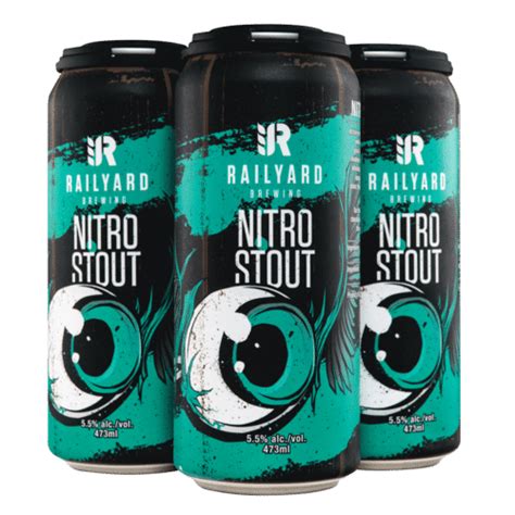 Railyard Nitro Stout 4 Pk Available At South Park Liquor