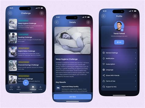 Habit Tracker Mobile App Ui Ux Design Habit Tracking Behance