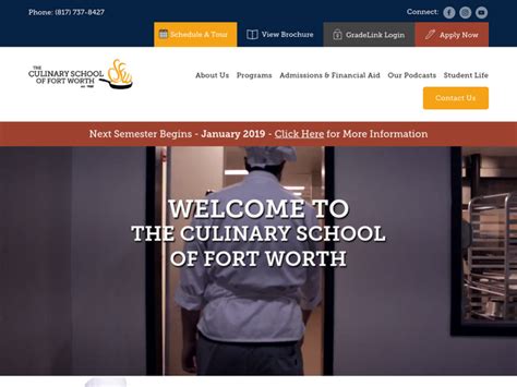 The Culinary School Of Fort Worth Fort Worth Usa October 2024