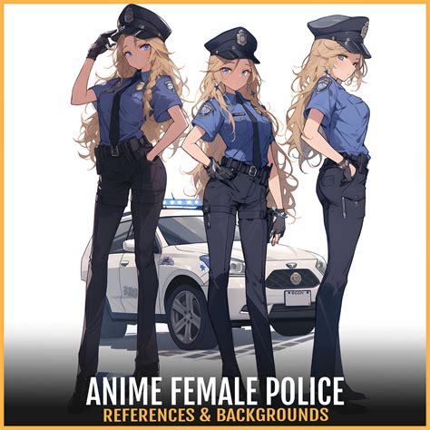 Artstation 303 Anime Female Police