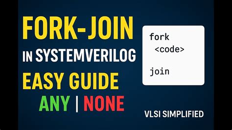 Fork Join In Systemverilog Easy Explanation With Examples Youtube