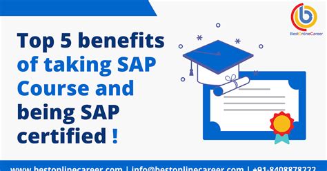 Top 5 Benefits Of Taking Sap Course And Being Sap Certified Top 5