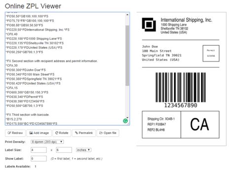 Ups Label Format Supported By Woocommerce Ups Plugin