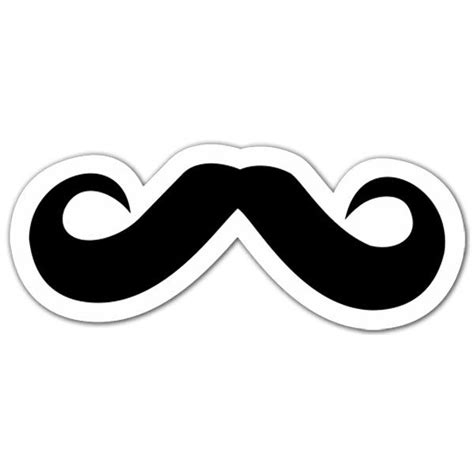 Mostacho Pegatinas Mostacho Pegatinas Pegatinas Bonitas