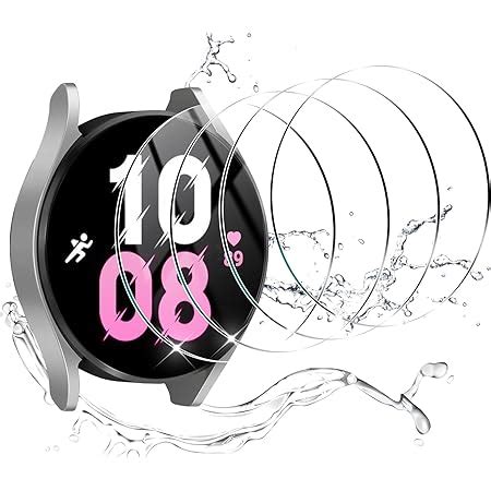 Jetech Protector De Pantalla Para Samsung Galaxy Watch Mm Mica Cristal Vidrio Templado