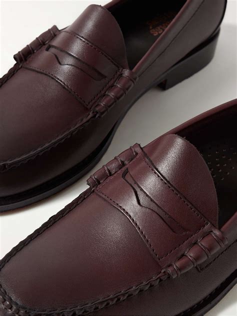 Gh Bass And Co Weejuns Heritage Larson Leather Penny Loafers For Men