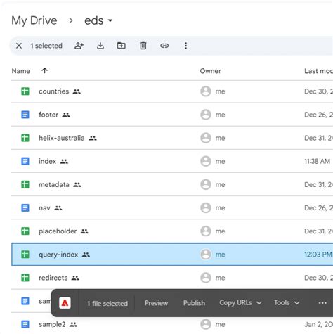 Blogs Indexing In Edge Delivery Services