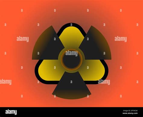 Sign Of A Zone Of Increased Radiation Hazard Vector Image Radiation