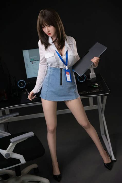 Kaori Black Hair Sex Doll With Silicone Head Petitesexdoll