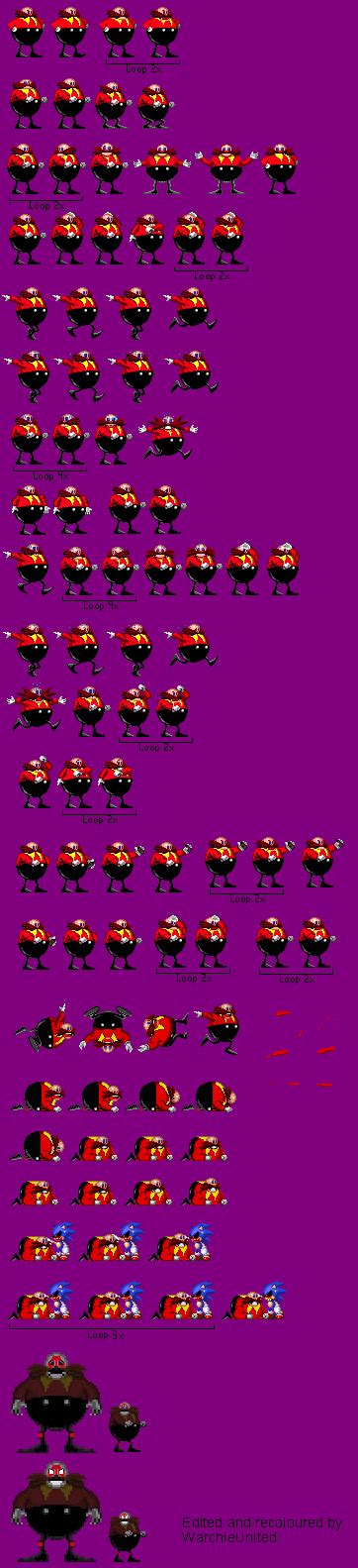Dr Robotnik Sprites Sonic Exe Sod And Tocr By Warchieunited On