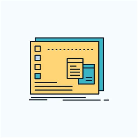 Window Mac Operational Os Program Flat Icon Green And Yellow Sign And Symbols For Website