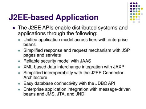 Ppt Distributed System Using Java 2 Enterprise Edition J2ee