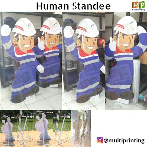 Multi Printing Human Standee Standee Display