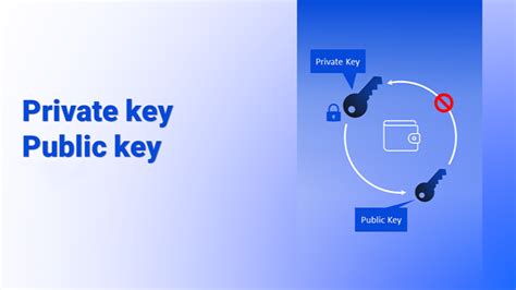 public and private keys in blockchain