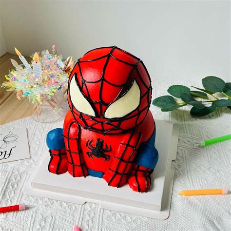 Spiderman Cake Cream Daily Cakes