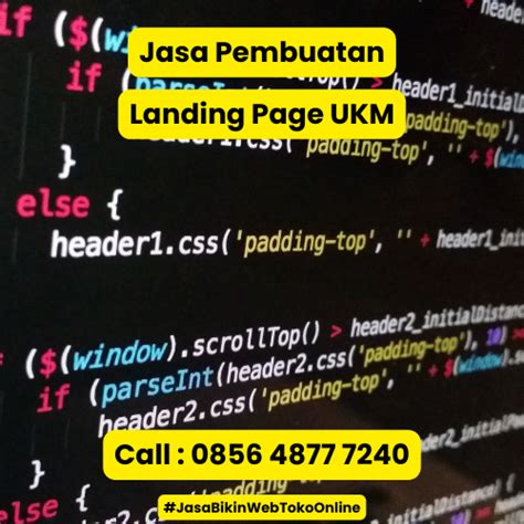 0856 4877 7240 — Jasa Buat Landing Jasa Buat Landing Page Umkm Balipage