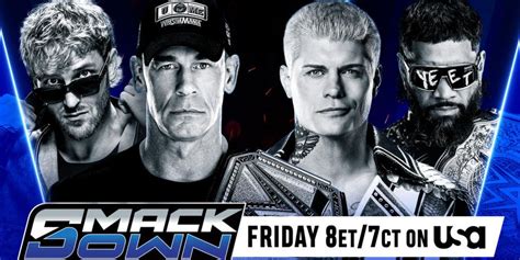 Wwe Smackdown June 6th 2025 Full Match Card Promos And How To Watch