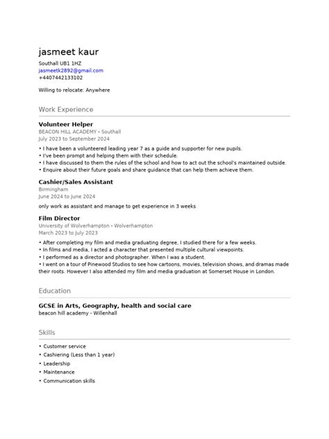 Indeed Resume Pdf Career And Growth Travel