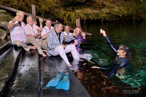 Same Sex Maya Wedding And Trash The Dress In A Cenote Pierre Violle