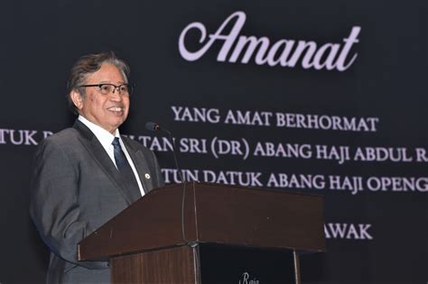 Sarawak Terus Gamit Dunia Dengan Dasar Tenaga Hijau Abang Johari