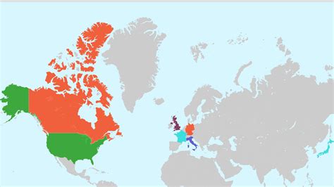 Map Of G7 Countries