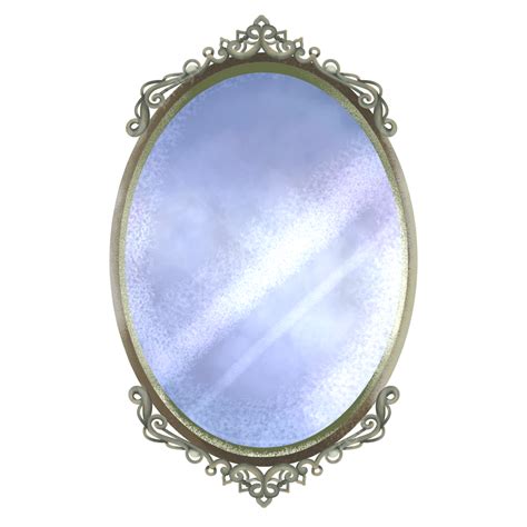 미학적 타원형 모양의 빈티지 거울 거울 포도 수확 타원형 거울 Png 일러스트 및 Psd 이미지 무료 다운로드 Pngtree