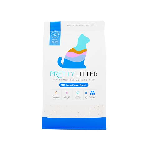 Pretty Litter Health Monitoring Multi Cat Crystal Cat Litter Lotus