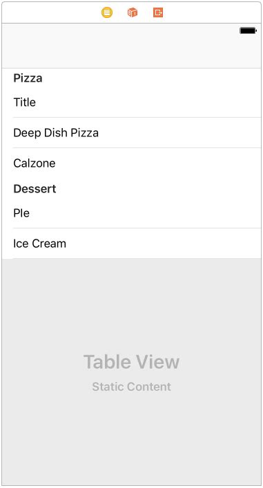 Create Dynamic And Static Table Views In Swift 3 Make App Pie