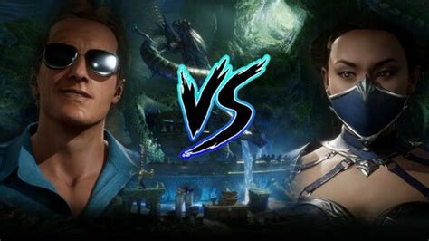 Джонни Кейдж против Китаны Mortal Kombat 11 ОбЗор ПолеЗных БеЗ с