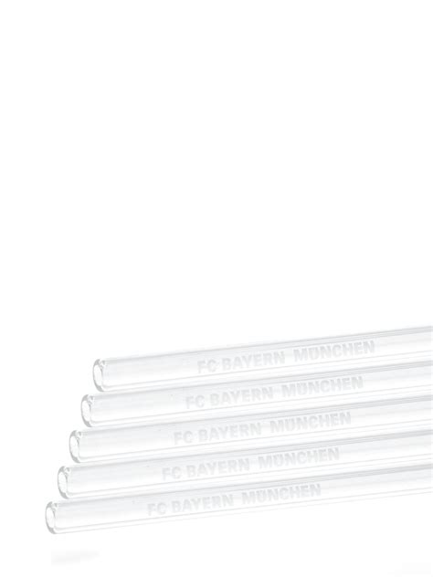 Glass Drinking Straws Official Fc Bayern Munich Store