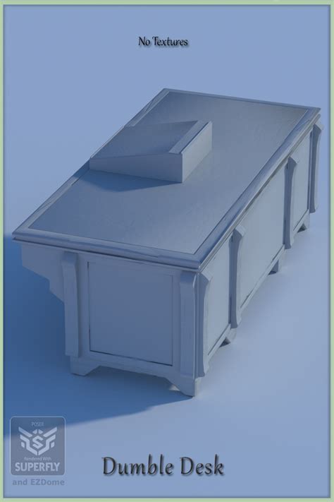 Dumble Desk 3d Models Ghostman