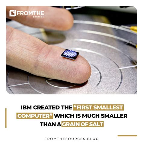 From The Sources On Linkedin Ibm Created The “first Smallest Computer