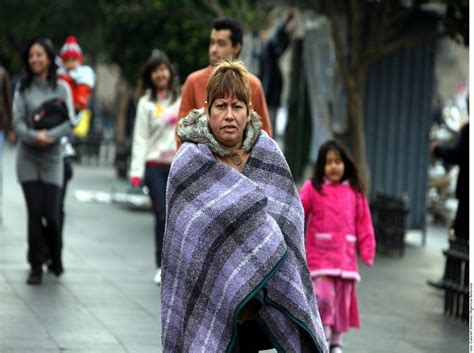 Activan alerta naranja en México por bajas temperaturas Últimas Noticias