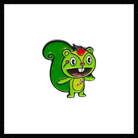 Pin Metálico Nutty Happy Tree Friends Pin