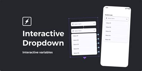 Interactive Dropdown Community Figma