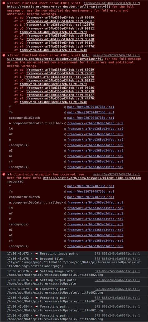 React Goes Into Infinite Loop When Selecting Or Dropping A Single Image