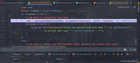 Springmvc Debug